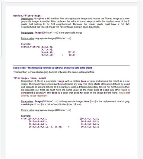 Medianfilterimage Description It Applies A 3x3