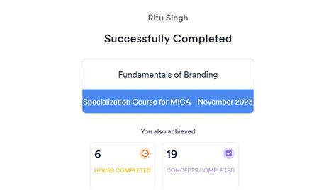 Ritu Singh On Linkedin I Am Nearing Completing My Course In Advanced