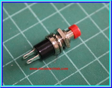 1x Red Reset Switch Momentary Switch สวิตซ์รีเซตสีแดง ตัวแทนจำหน่าย