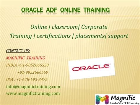 Ppt Oracle Adf Online Training Powerpoint Presentation Free Download Id 8966677