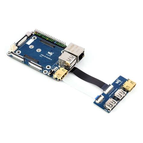 CM IO BASE A USB HDMI Adapter For Raspberry Pi Compute Module WS