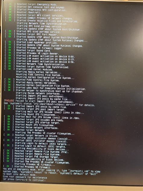 Zfs Fails To Import A Zpool On Proxmox Server Startup Operating