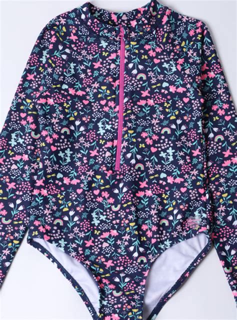Ripley Traje De BaÑo NiÑa Manga Larga Harvest