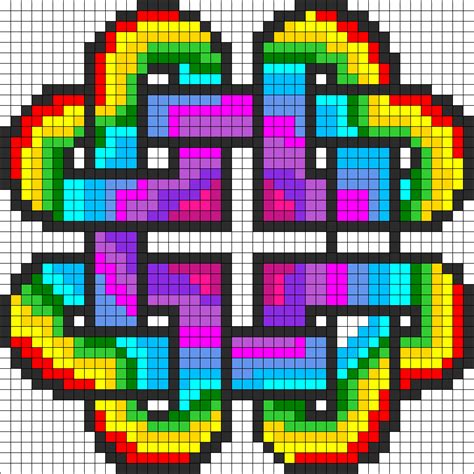 Kandi Patterns For Kandi Cuffs Simple Pony Bead Patterns Artofit