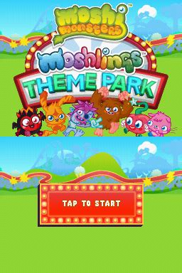 Moshi Monsters Moshlings Theme Park Screenshots Mobygames