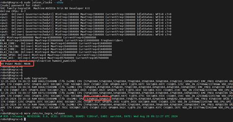 Why Does The Cpu Frequency Decrease In Jp514 But Not In Jp512 Jetson Orin Nx Nvidia