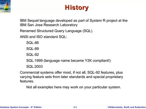Dbmsintroduction Of Sql Ppt