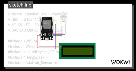Uas Lab Mikon Wokwi Esp32 Stm32 Arduino Simulator