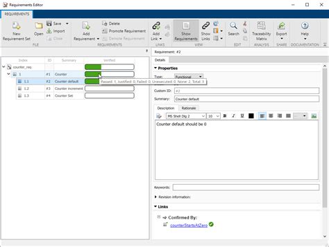 Verify Requirements By Using Tests