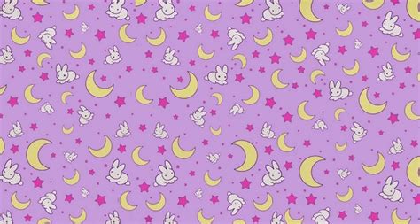 Sailor Moon Pattern Wallpapers Wallpapers Com