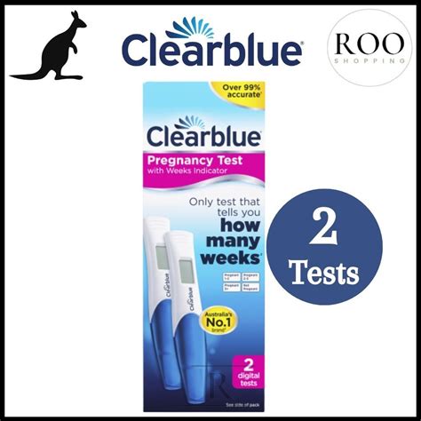 Clearblue Digital Pregnancy Test Weeks Indicator 2 Tests Shopee Malaysia