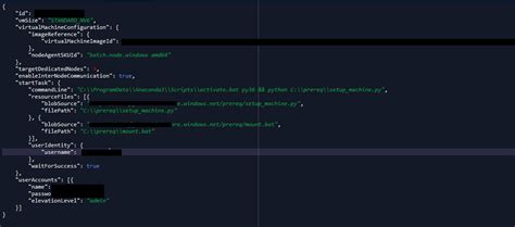 Azure Az Batch Pool Error Nonetype Object Has No Attribute