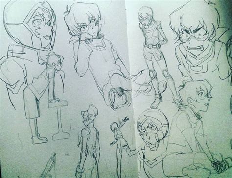 Found Another Old Page Of Pidges~ Sketch Voltron