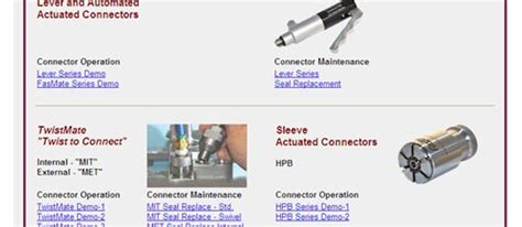 Calibration Library Calibration And Process Connectors Video Library