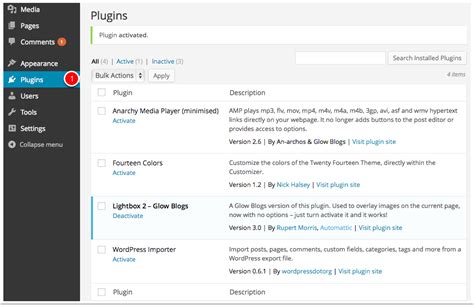 Plugins Glow Blog Help