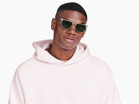 Baird Sunglasses In Crystal With Polished Gold Warby Parker