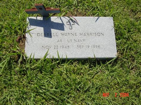 Derrell Wayne Harrison 1945 1996 Find A Grave Memorial