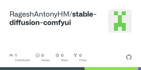 GitHub RageshAntonyHM Stable Diffusion Comfyui