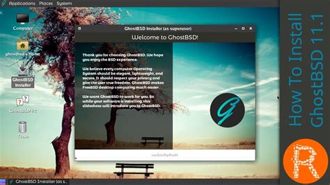 How To Install GhostBSD 11 1 YouTube