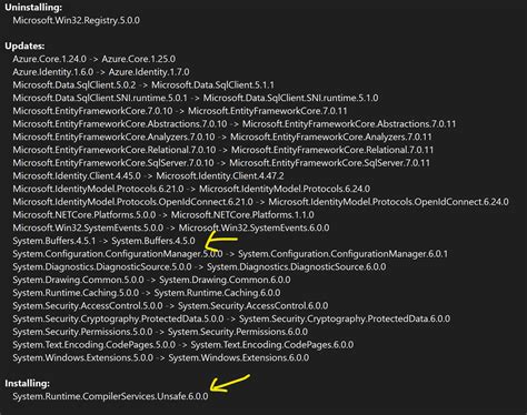 Upgrade 7010 7011 · Issue 31906 · Dotnetefcore · Github
