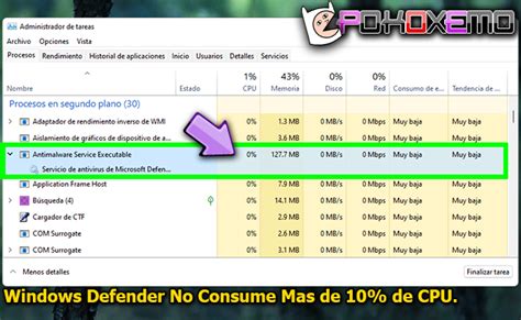 Solucion Windows Defender Consume Mucha Cpu Y Ram En Windows 10 11 Antimalware Service