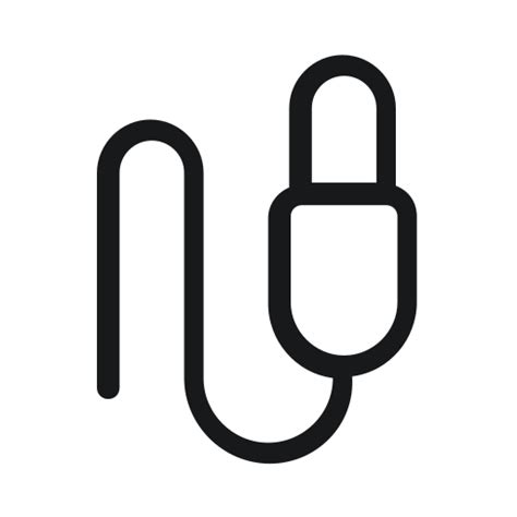 Audio Connector Generic Detailed Outline Icon