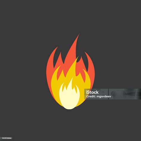 Kartun Api Api Set Ilustrasi Vektor Api Ilustrasi Stok Unduh Gambar Sekarang Alam Api Api