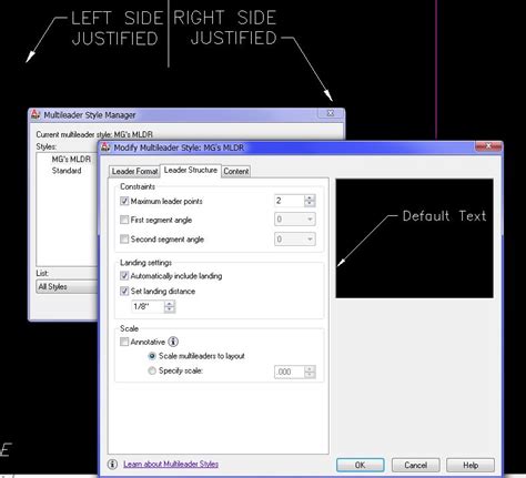 Multileader Align Problem Autodesk Community