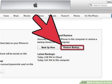 How To Restore An Ipod 13 Steps With Pictures Wikihow