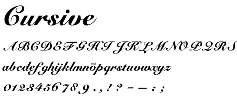 Free Microsoft Word Cursive Fonts Memovfe