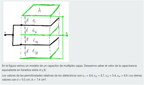 Solved In The Figure We See A Model Of A Multilayer