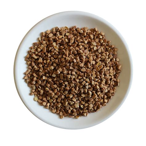 Crushed Walnut Shell Filter Material For Oily Water Treatment Walnut Shell Granule And Soft