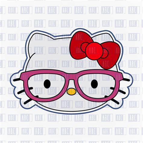 Cara Hello Kitty 01 Lentes Abcprint3d
