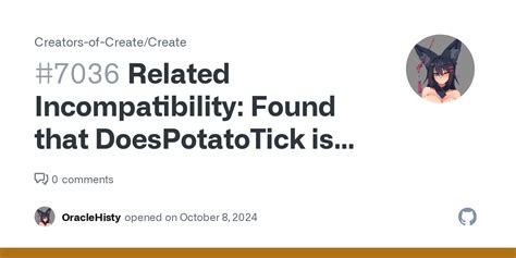 Related Incompatibility Found That Doespotatotick Is Fully Incompatible With Ponder · Issue