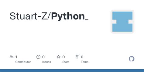 Github Stuart Zpython