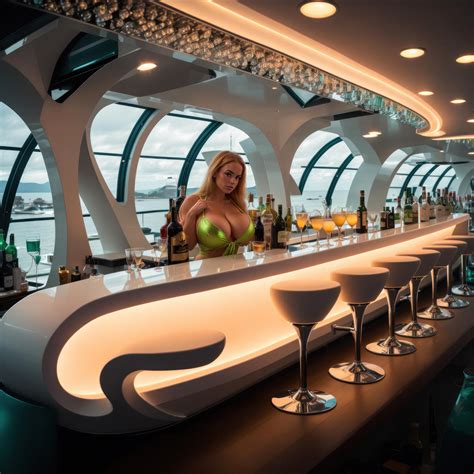 Idun Working The Bar By Vieregg On Deviantart