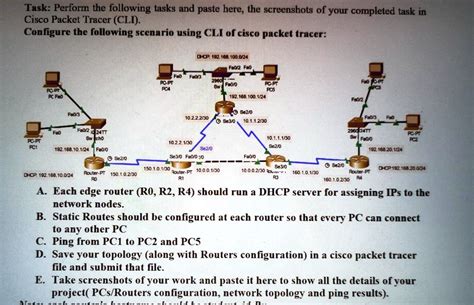 solved texts networks i want a solution using cisco packet tracer