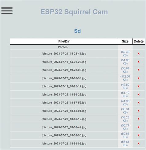 Eichhörnchen Kamera ESP32 CAM mit Push Notification per Telegram