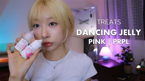 트리츠 댄싱젤리 핑크🩷퍼플💜 무슨 맛인지 맞춰볼래요 Youtube