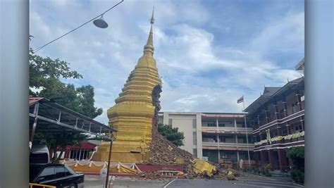 นาที พระธาตุเจดีย์ วัดศรีสุพรรณ เชียงใหม่ อายุกว่า 500 ปี พังถล่ม Tubeup Py Free Download