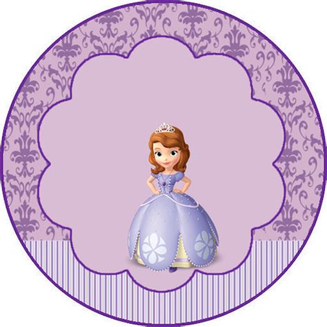 Sweet Sofia The First Free Printable Invitations And Candy Bar Labels