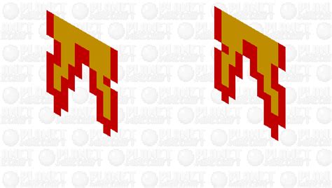 Fire Cape Minecraft Mob Skin