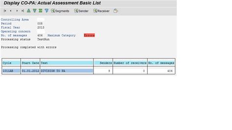 Solved Actual Assessment Error Reading Table Onr00 Sap Community