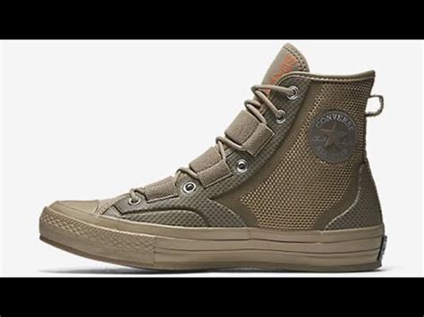 Inspired By Military Converse Unveils Tactical Footwear Youtube