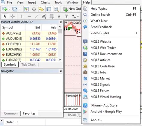 Use Tick Data Checkbox Missing From Mt4 Terminal After New Os Install Mt4 Mql4 And