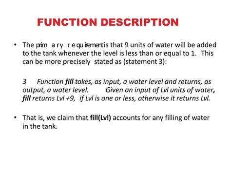 Introduction To Formal Methods Lecture Notes Pptx Programming Languages Computing
