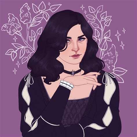 Yennefer Of Vengerberg The Witcher And 1 More Drawn By