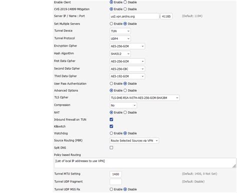 Please Help Openvpn On Dd Wrt Not Working Troubleshooting And Problems Airvpn