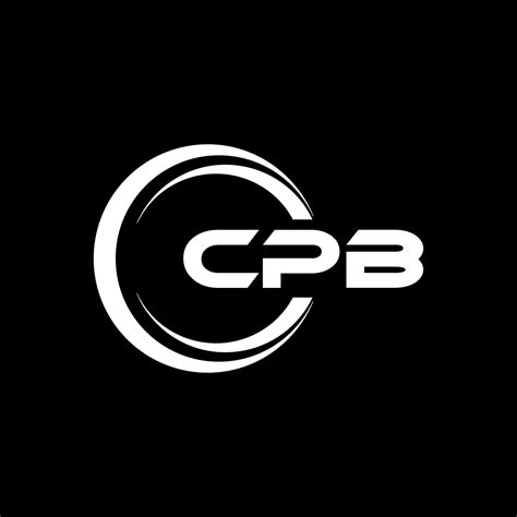 Cpb Letter Logo Design In Illustration Vector Logo Calligraphy