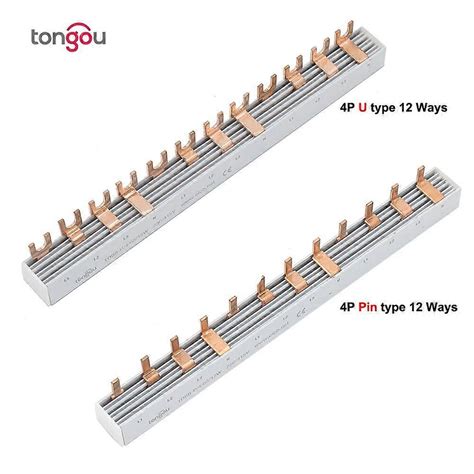 Copper Busbar For Distribution Box Circuit Breaker Pin Type Mcb